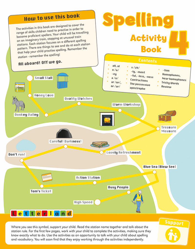 Spelling Activity Book 4